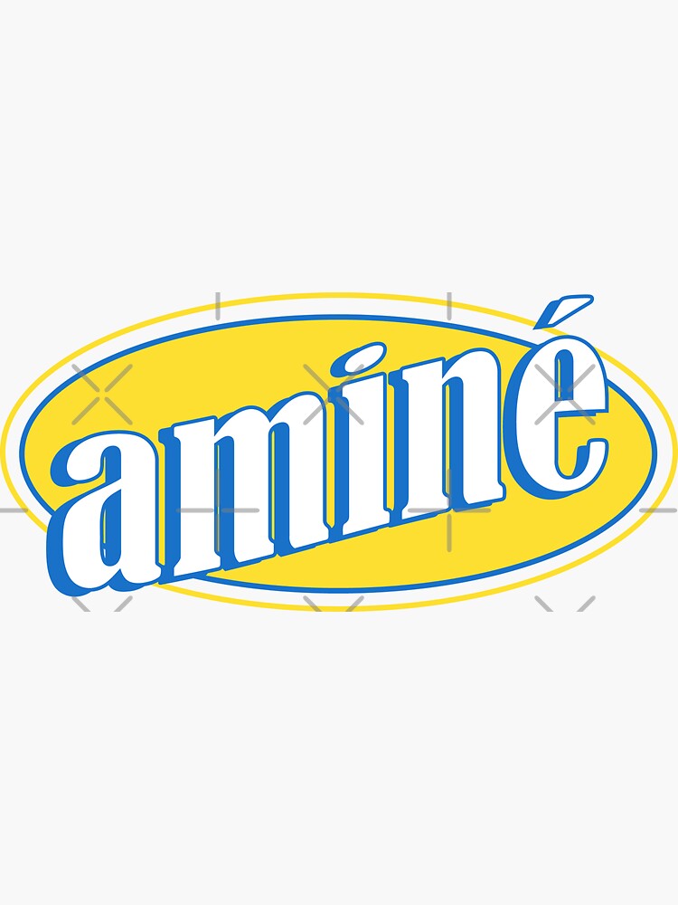 "Aminé Retro Logo Design" Sticker for Sale by lonily | Redbubble