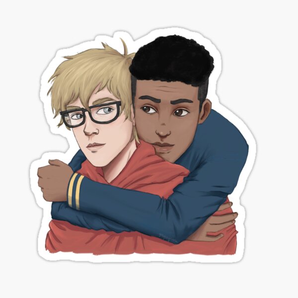 "Love, Simon" Sticker for Sale by grayskyluna | Redbubble