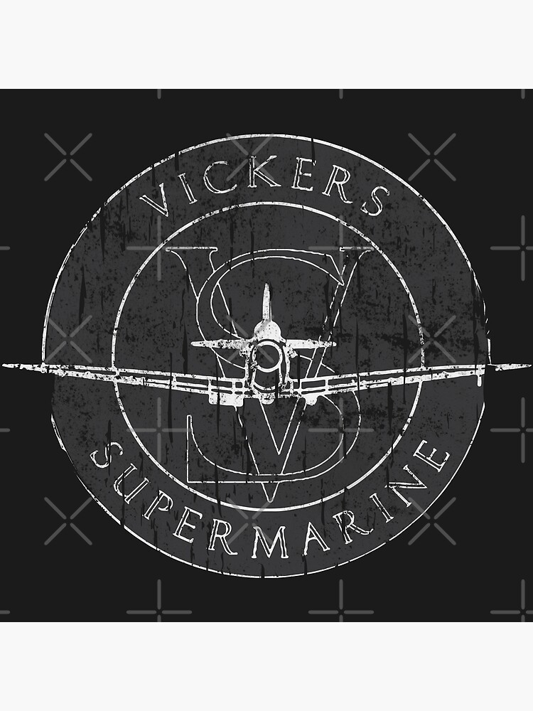 "Supermarine Spitfire WW2 Aircraft Logo" Art Print by quark | Redbubble
