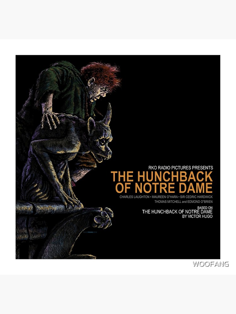 "CLASSIC HORROR MOVIE POSTERS REIMAGINED - THE HUNCHBACK OF NOTRE DAME ...
