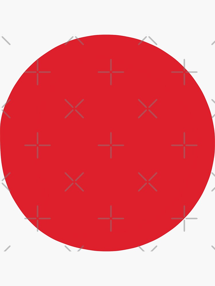 "red circle " Sticker for Sale by PurpleMartin | Redbubble