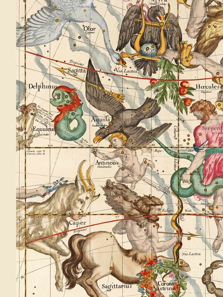 "Astronomical Maps, Medieval Astronomy. Mythology. Historic ...