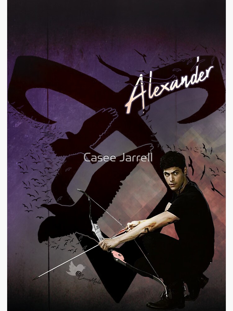 "Alexander " Sticker for Sale by CaseesMalec | Redbubble