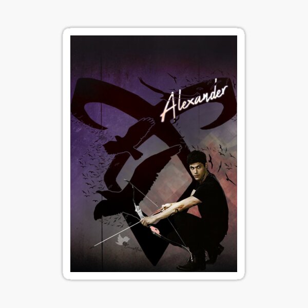 "Alexander " Sticker for Sale by CaseesMalec | Redbubble