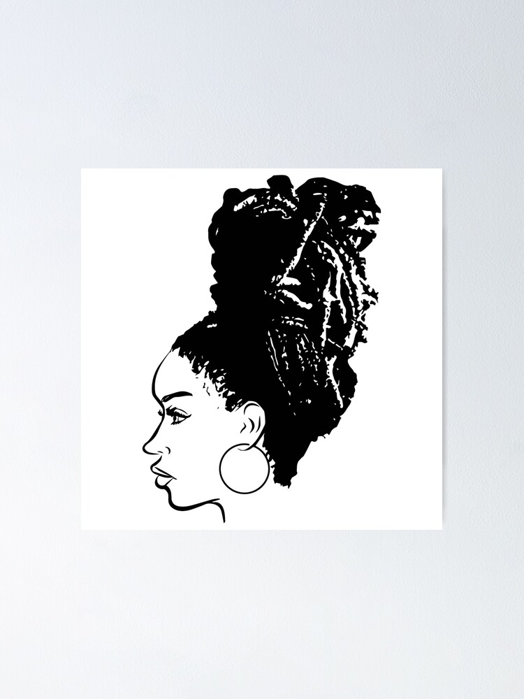 "Black Woman, Dreads Hairstyle, Queen,African American, Black Woman ...
