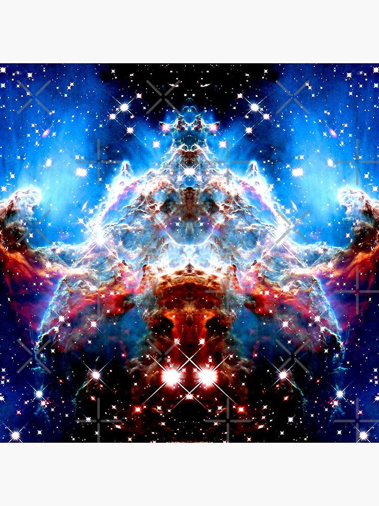 Lámina fotográfica «Altar de la nebulosa galáctica del mono sagrado» de ...