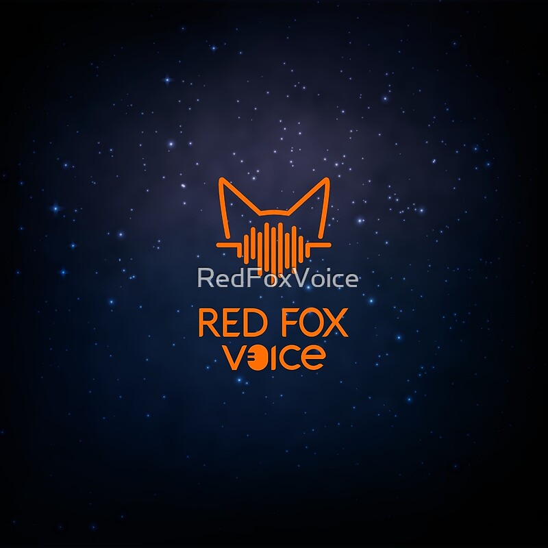 "Red Fox Voice - Starry Sky" by RedFoxVoice | Redbubble