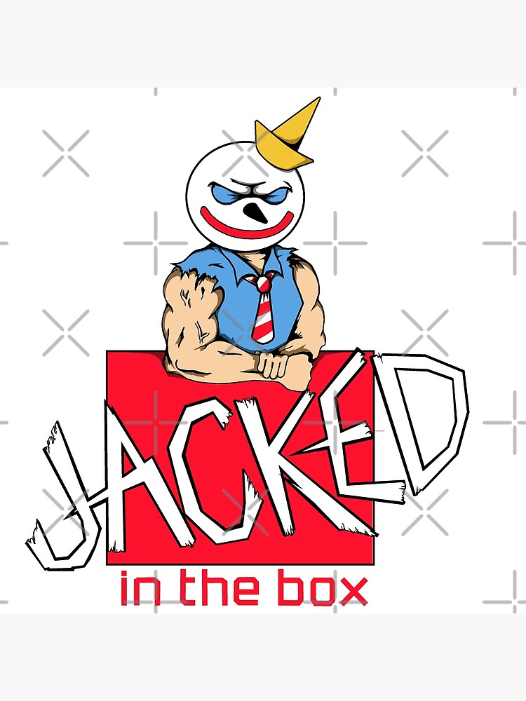 "JACKED IN THE BOX" Art Print by catdinosaur | Redbubble