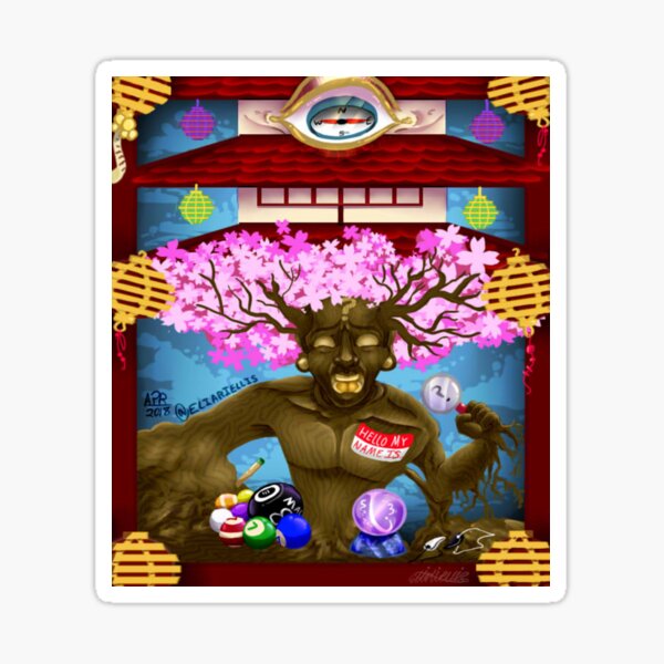 "fortune?" Sticker for Sale by eliariellis | Redbubble