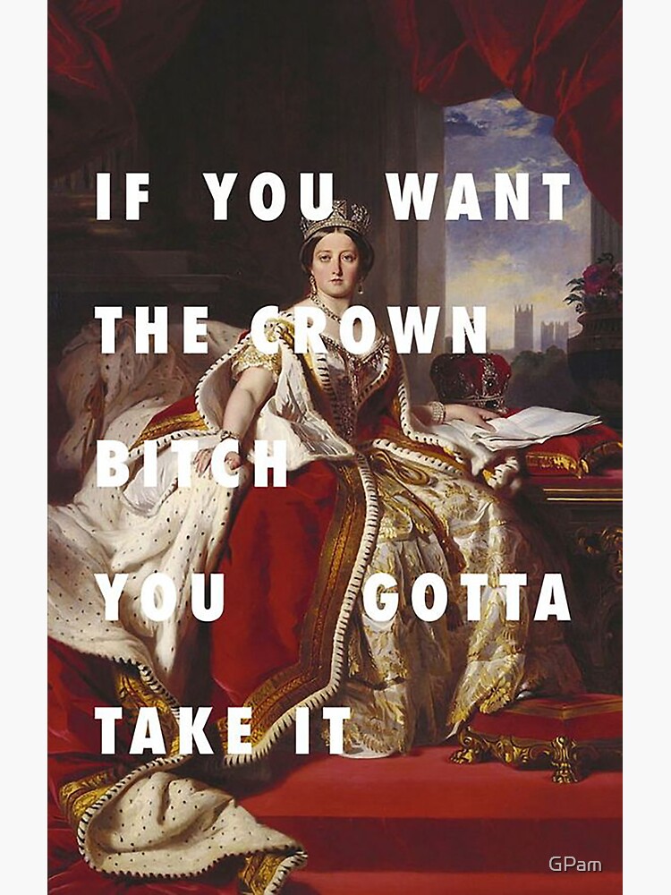 "Queen Victoria Coronation - Memeified" Sticker for Sale by GPam ...