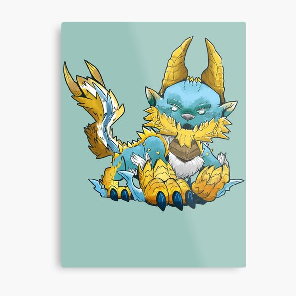 Zinogre Mhw Metal Prints | Redbubble