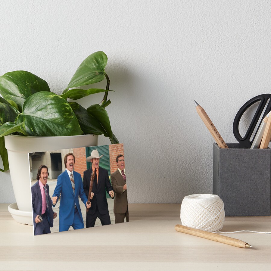 "The Gang - Anchorman" Poster for Sale by GloriousWax | Redbubble