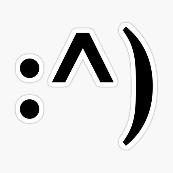 "cheeky" Sticker by OffSound | Redbubble