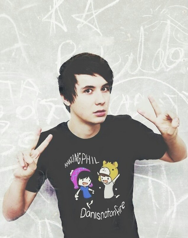 "Dan Howell peace " by Sammy9413 | Redbubble
