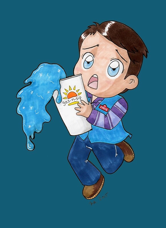 "Gas-n-Sip Steve" by Kosherart | Redbubble