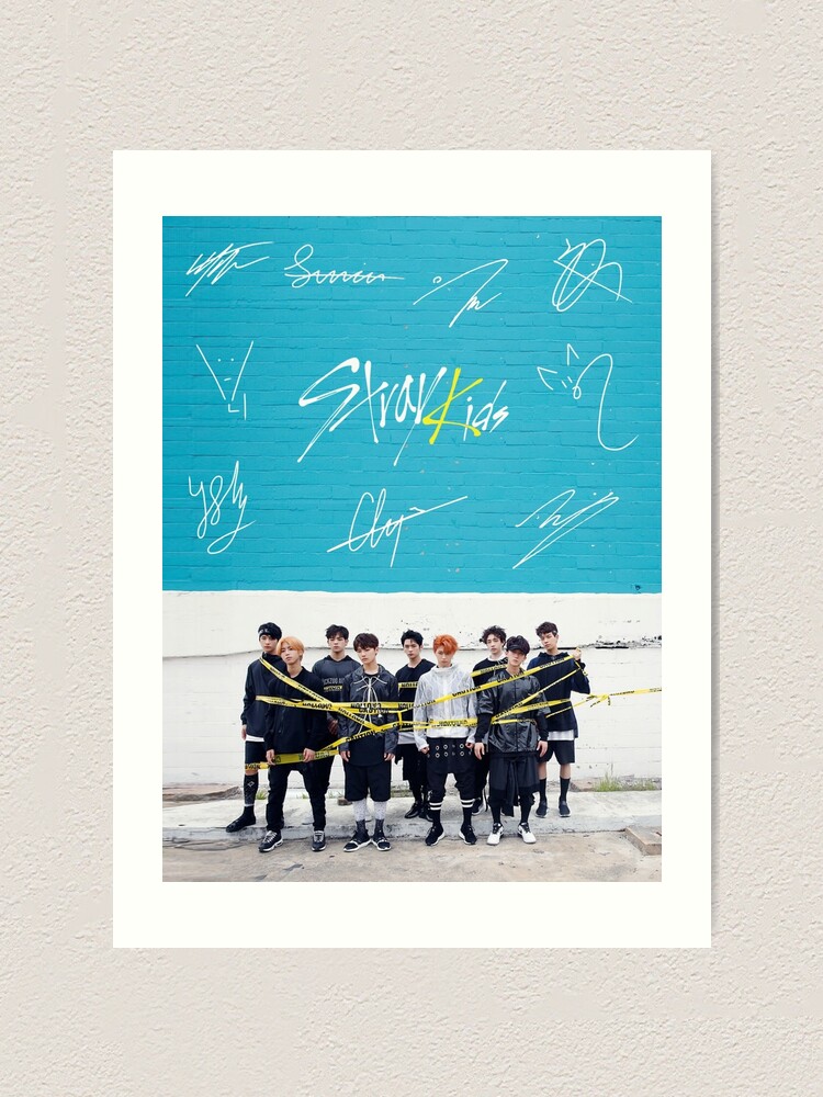 "Stray Kids Signatures" Art Print by ZoQiao | Redbubble