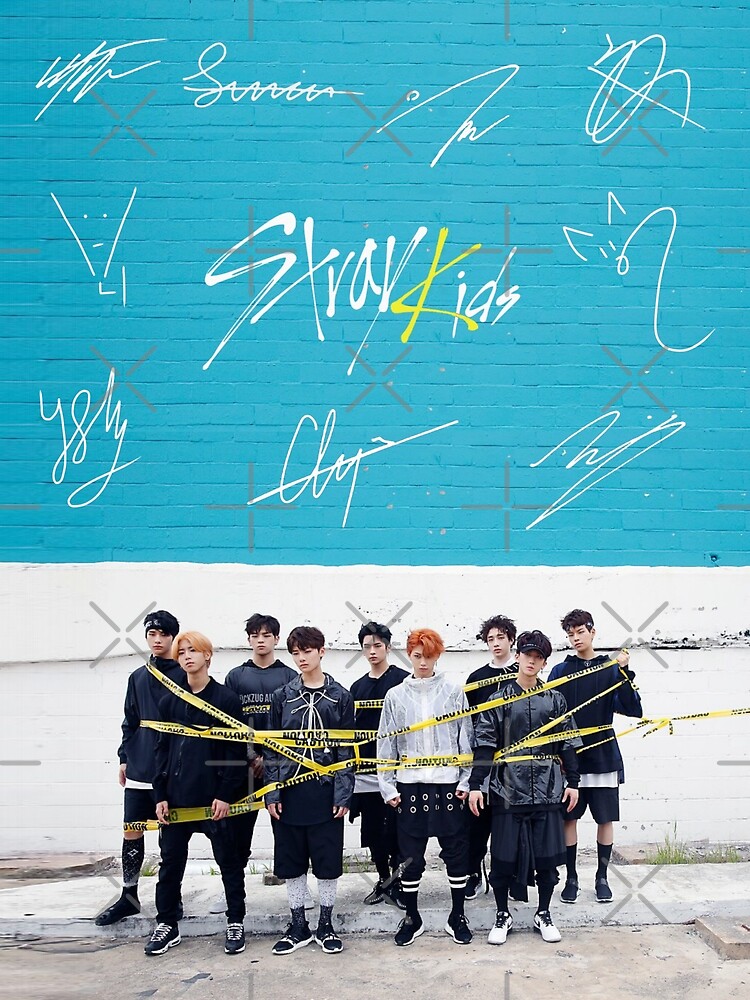 "Stray Kids Signatures" Photographic Print for Sale by ZoQiao | Redbubble