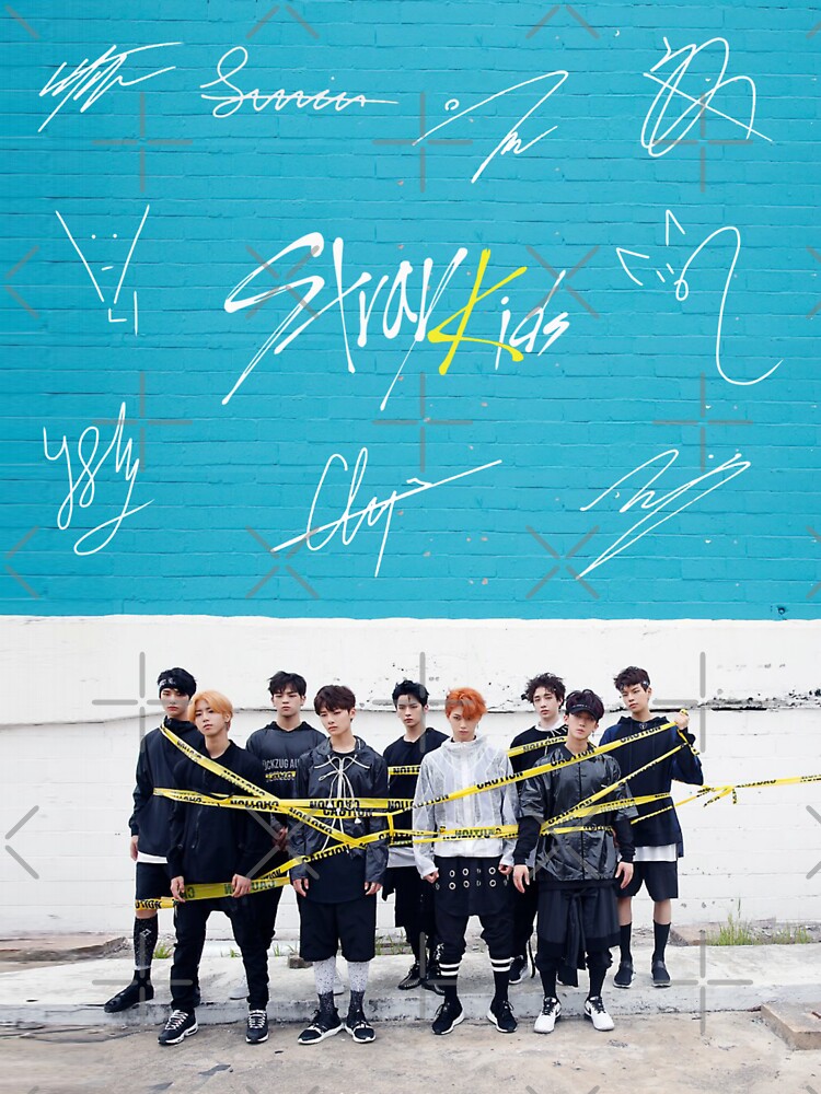 "Stray Kids Signatures" Sticker for Sale by ZoQiao | Redbubble