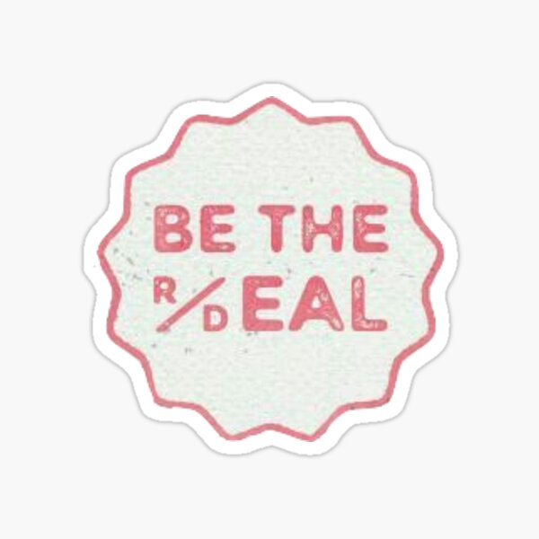 "Real Deal Sticker" Sticker for Sale by kkram7 | Redbubble