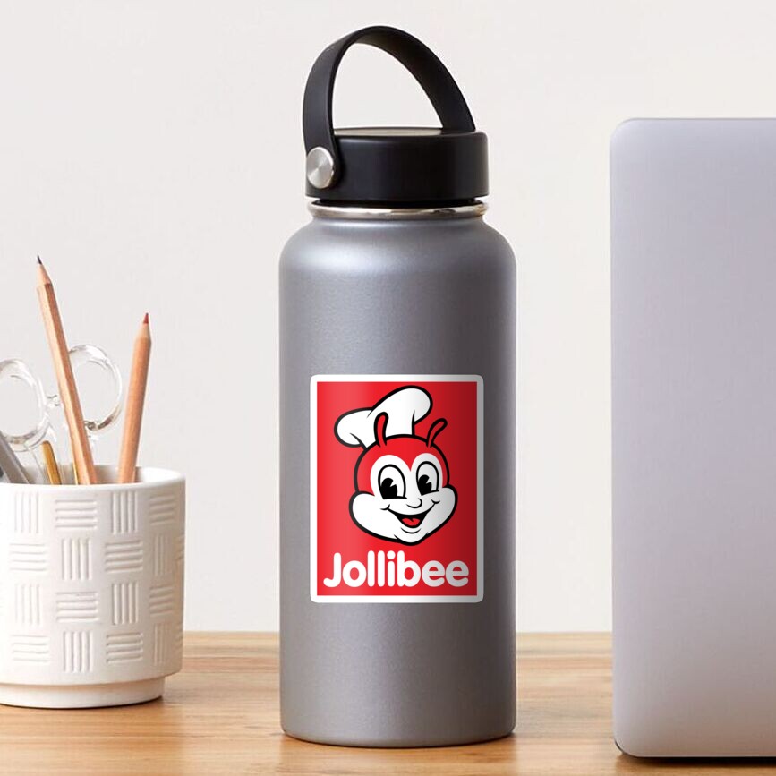 "Jollibee - Philippines fast food" Sticker for Sale by estudio3e ...