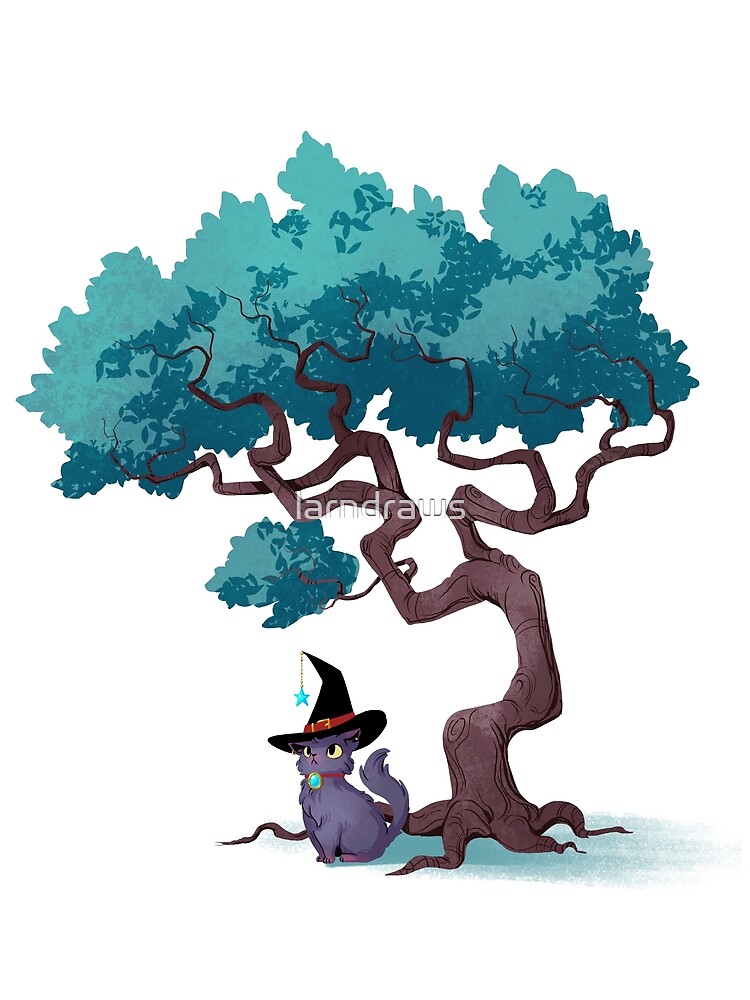 "The Witch's Tree" Art Print by larndraws | Redbubble