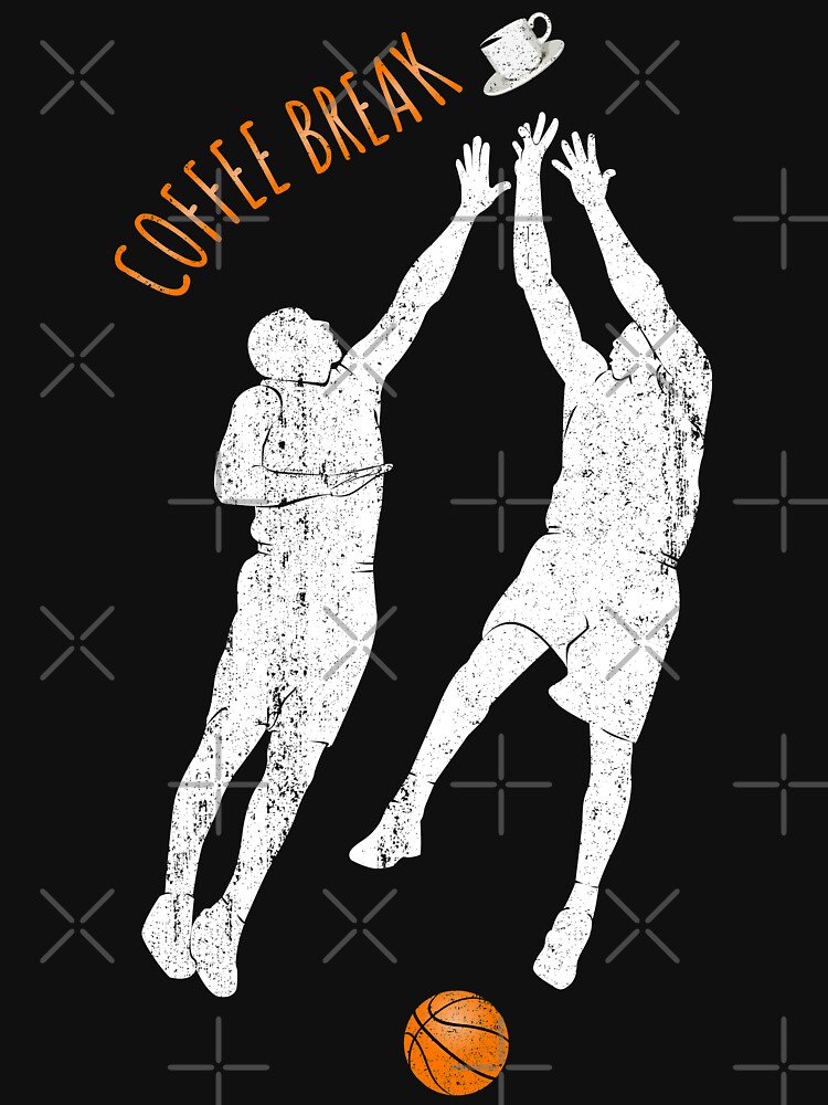 "Basketball Coffee Break" Essential T-Shirt for Sale by BCreative4U ...