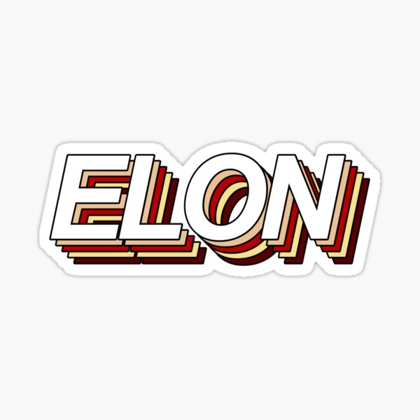 "Elon University" Sticker for Sale by KikiShoptm | Redbubble