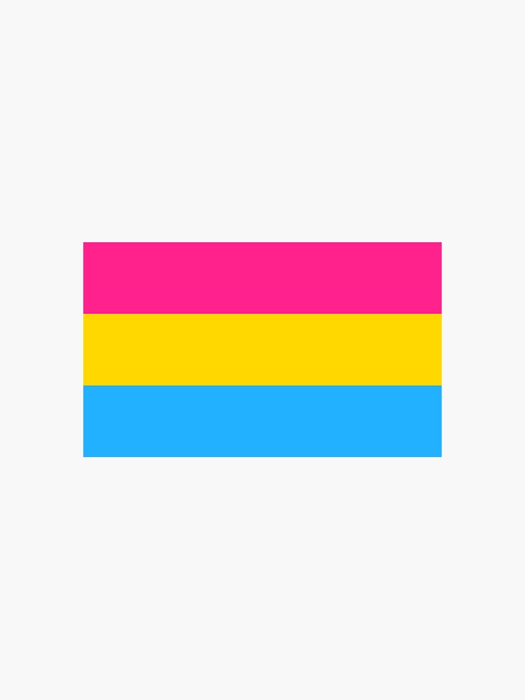 "Pansexual flag" Sticker for Sale by fjmg | Redbubble