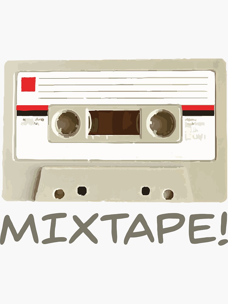 "MIXTAPE DESIGN" Sticker by SambaGraphics | Redbubble