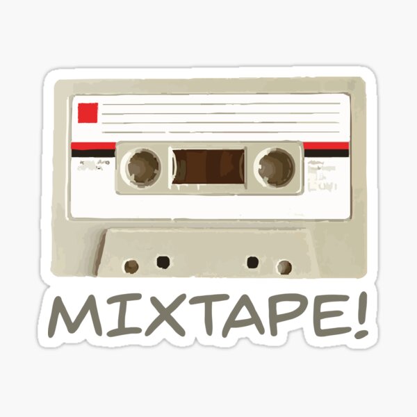 "MIXTAPE DESIGN" Sticker by SambaGraphics | Redbubble