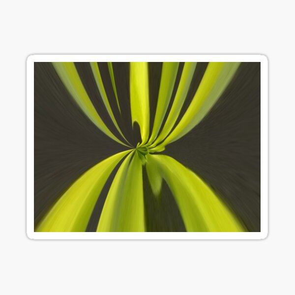 "drapes in green abstract" Sticker for Sale by jarector | Redbubble