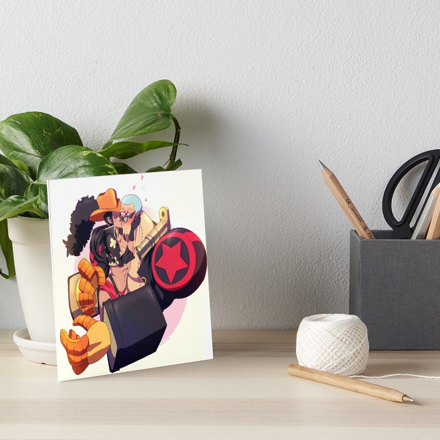 "Franky and Robin" Sticker for Sale by Manlychan | Redbubble