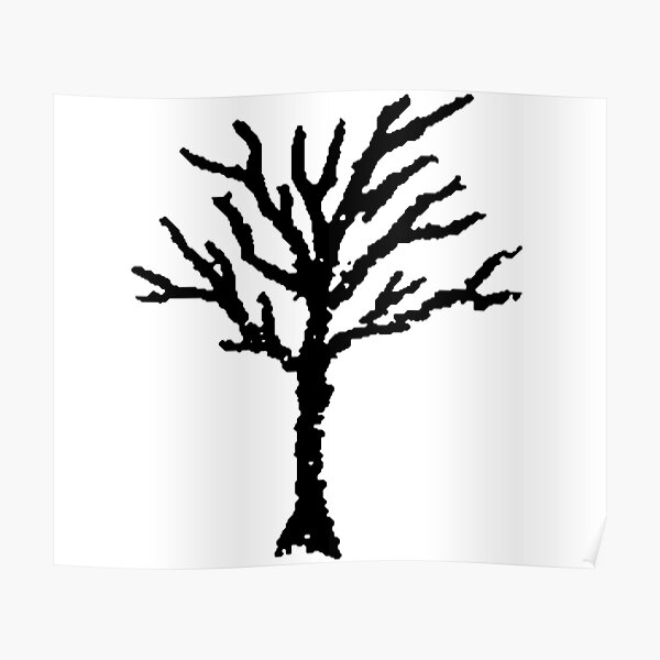 Póster «XXXTENTACION TREE» de ariahgraphics | Redbubble