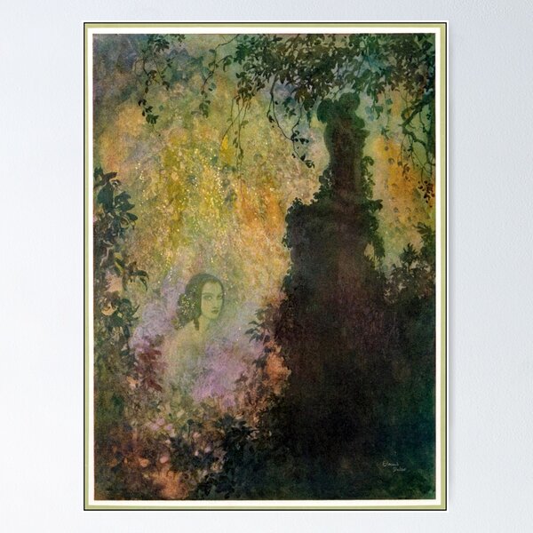 "To --- --- (Mrs. Marie Louise Shew)" - Edmund Dulac for Edgar Allan ...