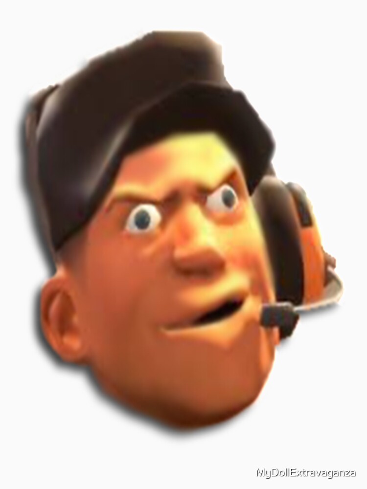 "Tf2 Derp Scout T-Shirt" T-shirt for Sale by FireCracker123 | Redbubble ...
