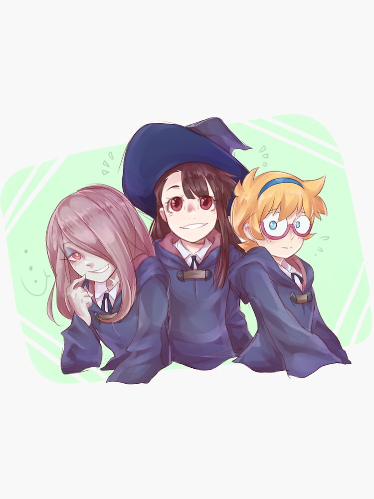 "Witch Trio" Sticker by noodlenavi | Redbubble
