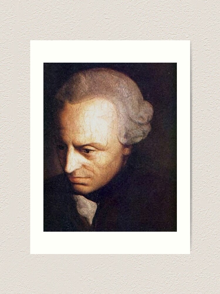 "Immanuel Kant " Art Print by edsimoneit | Redbubble