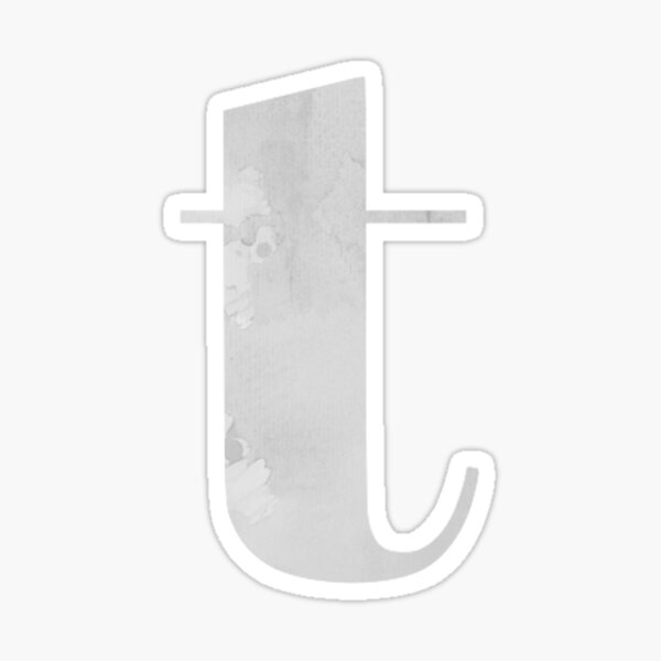 The Letter T Stickers | Redbubble