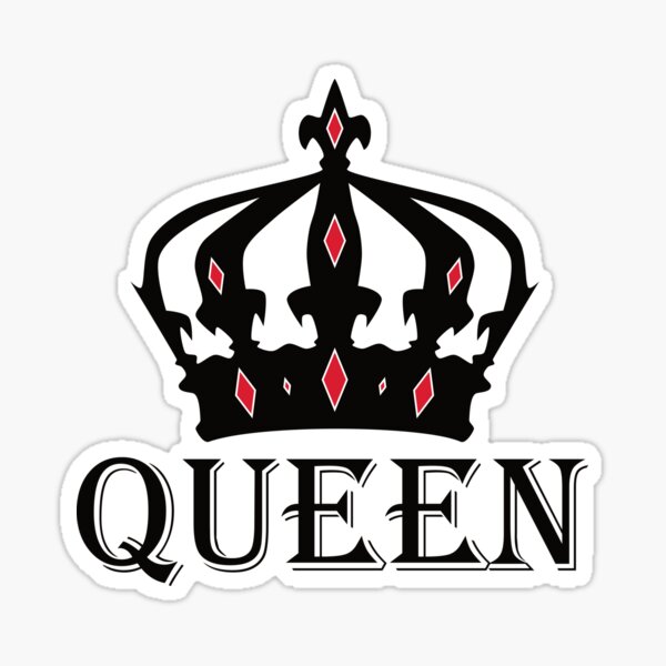 "Queen" Sticker by AdamStCyr | Redbubble