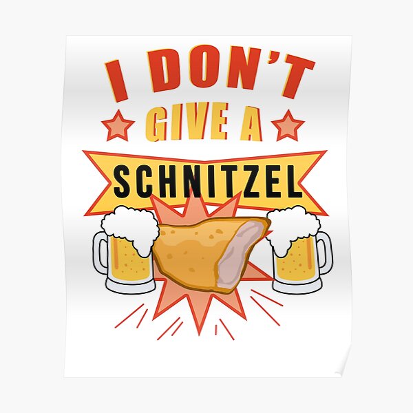 Schnitzel Posters | Redbubble