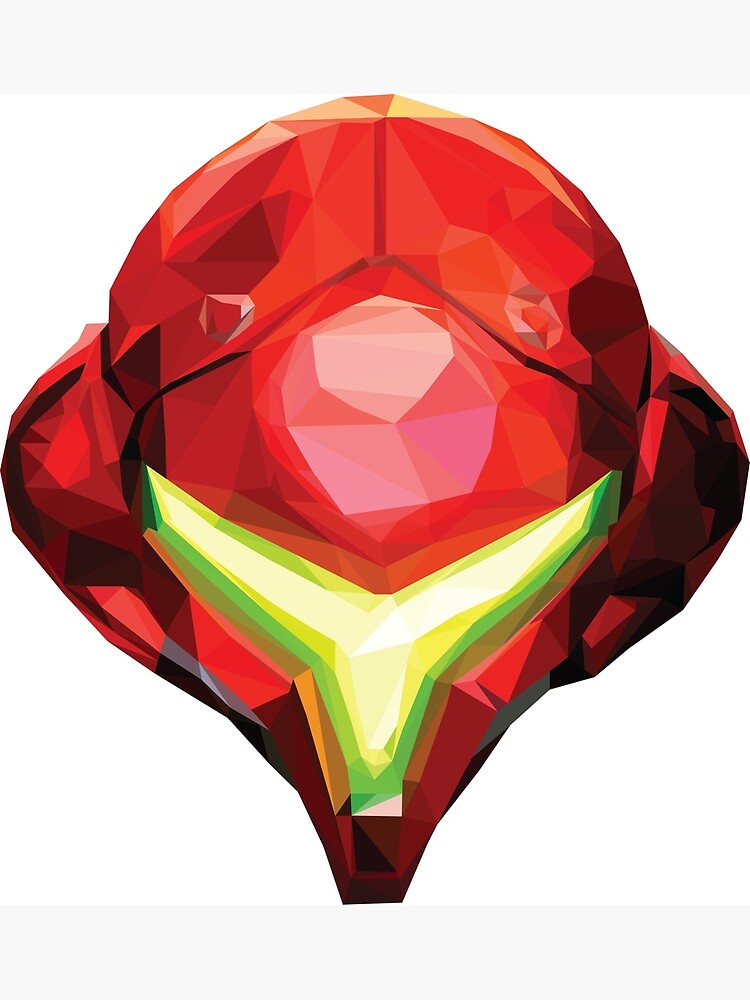 "Metroid Samus returns low poly" Poster for Sale by drfrank2000 | Redbubble
