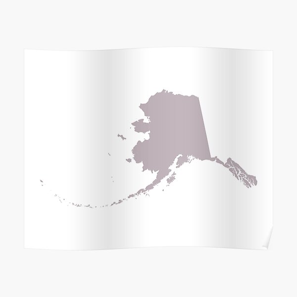 "Alaska Mauve" Poster by marenmisner | Redbubble