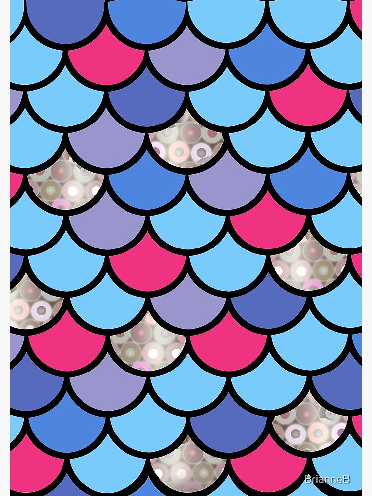  Rainbow Fish Scales Spiral Notebook For Sale By BrianneB Redbubble
