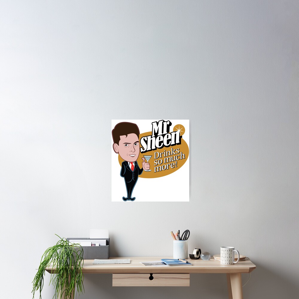 "Mr. Sheen" Poster by vectorthreads | Redbubble