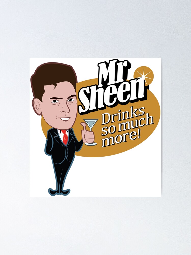 "Mr. Sheen" Poster by vectorthreads | Redbubble