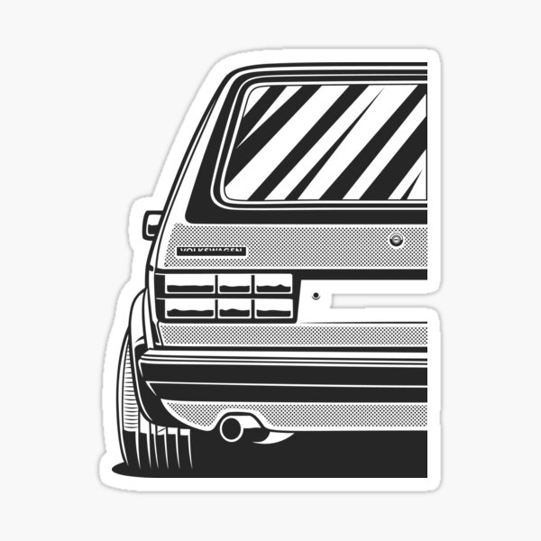 Mk1 Gti Stickers | Redbubble