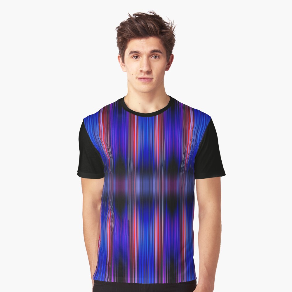 "Blurred streaks pattern" T-shirt for Sale by steveball | Redbubble ...