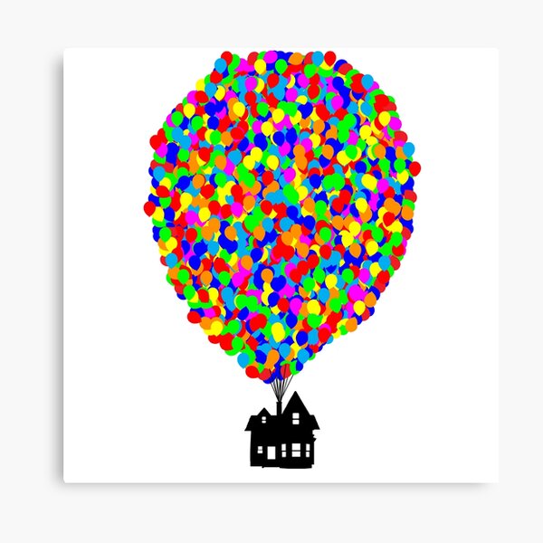 Disney Up Canvas Prints | Redbubble