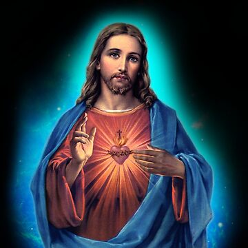 Poster for Sale mit "Jesus Christus" von cat poe | Redbubble