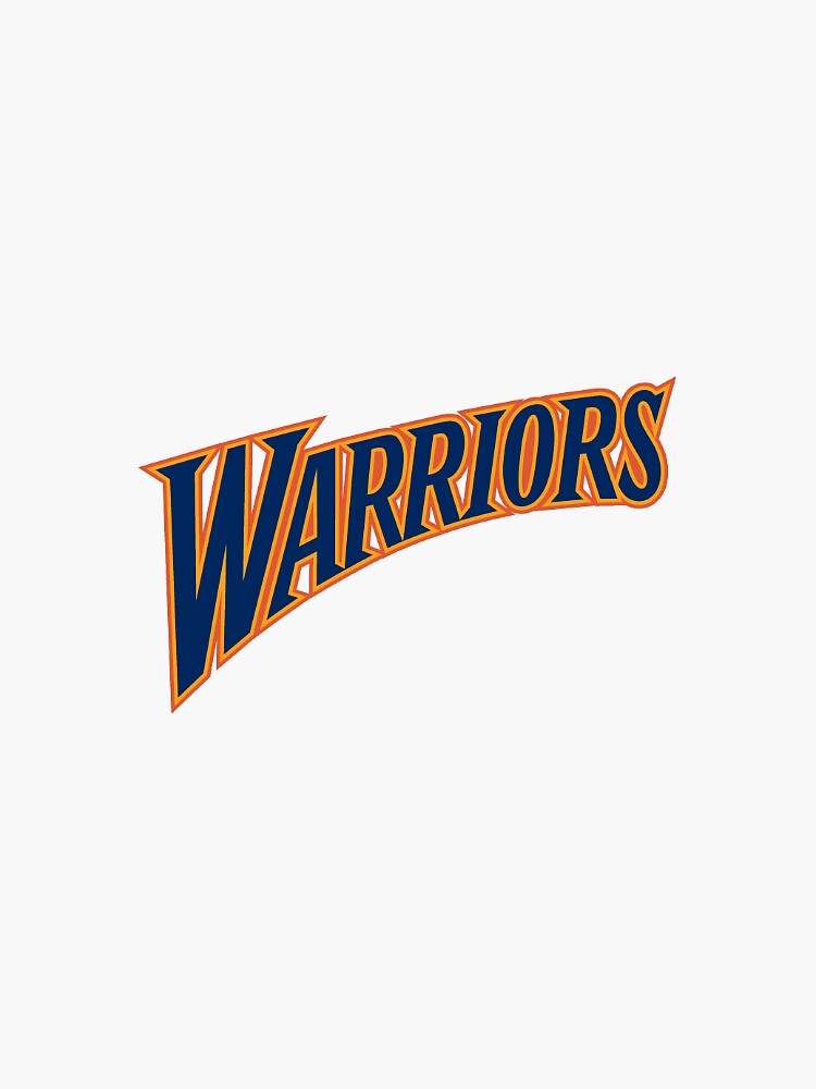 "Warriors" Sticker for Sale by FluentDesign | Redbubble